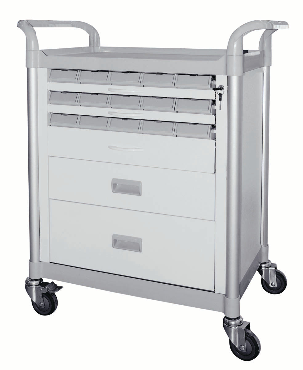 LIGHTWEIGHT MEDICATION TROLLEYS